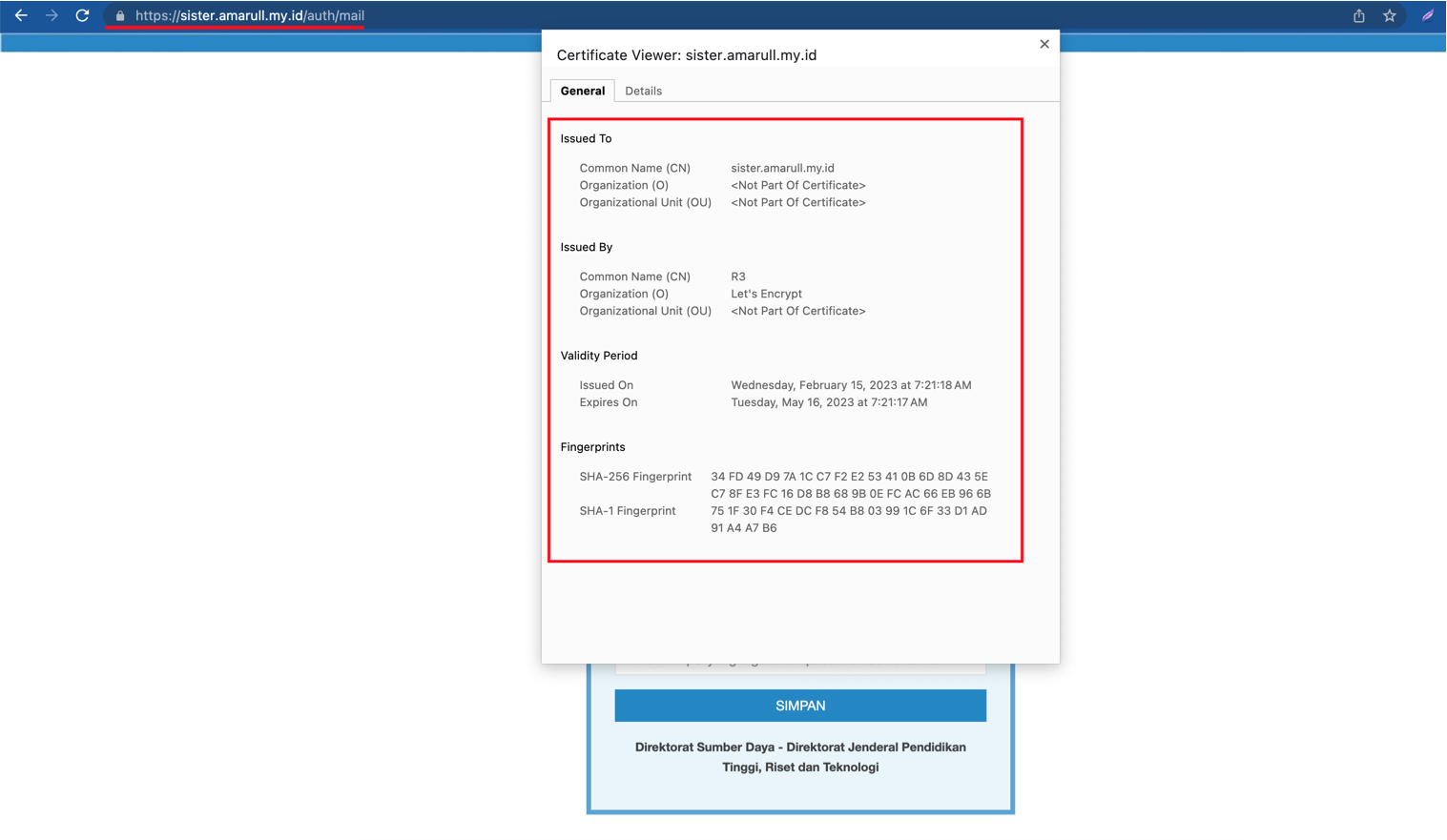 Cara Install SSL Let's Encrypt di Sister Cloud VPS IDCloudHost